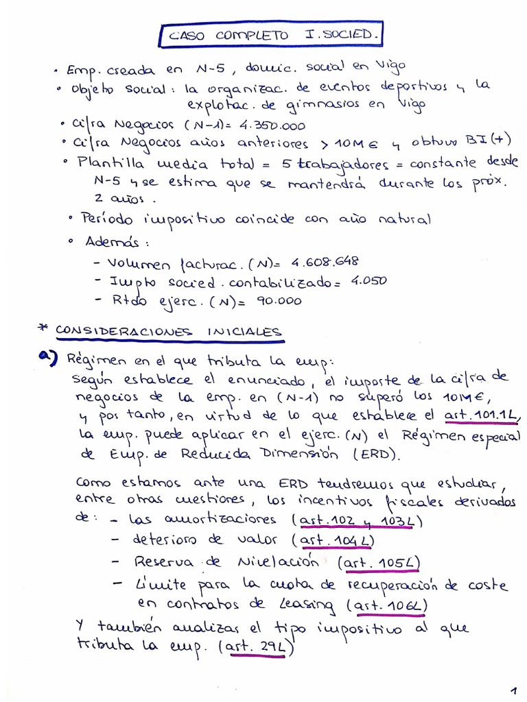 Soluc Caso Completo IS | PDF
