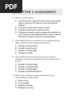 ICS2 Pre-Assessment | PDF | Risk | Computer Security