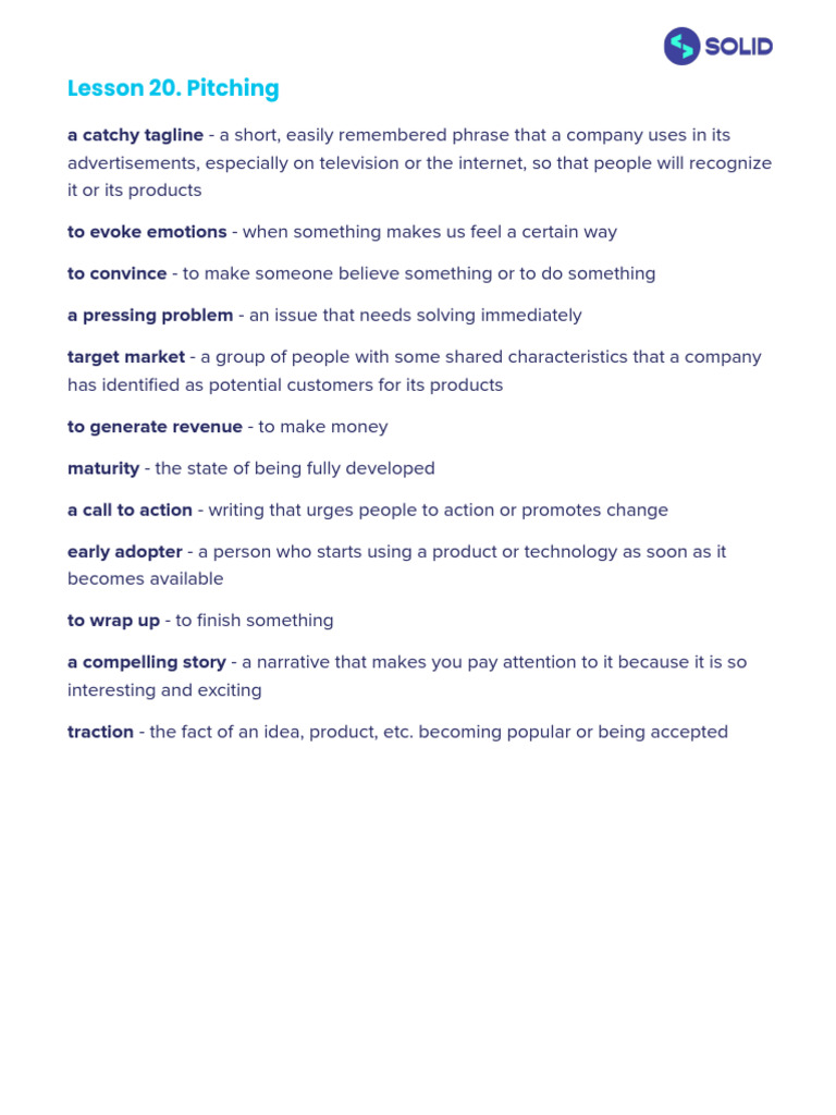 Mastering the Art of Pitching | PDF