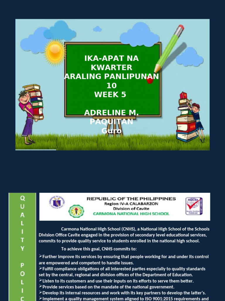 QTR 4 Week 5 Politikal Na Pakikilahok | PDF