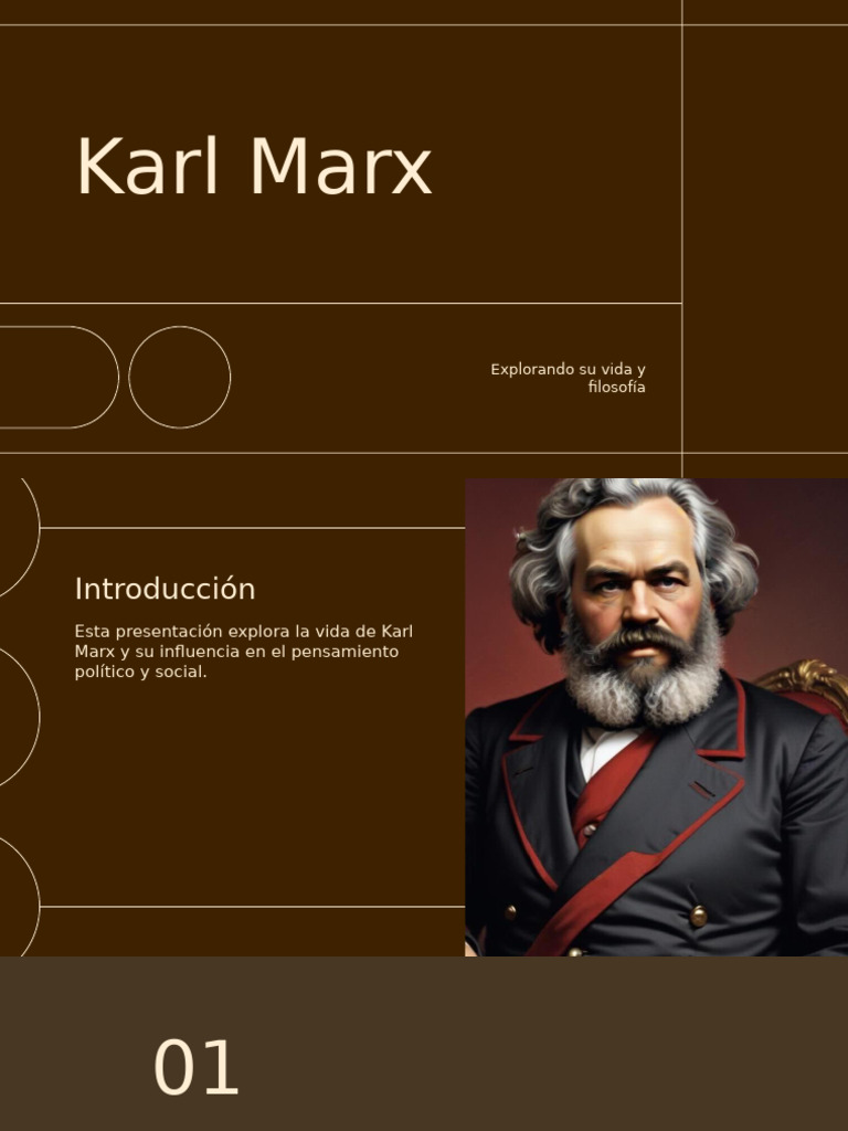 Vida y filosofía de Karl Marx | PDF | Karl Marx | Capitalismo