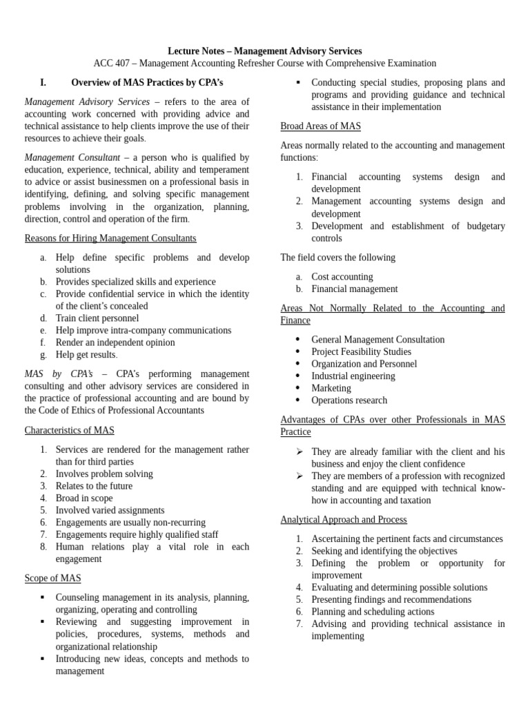 Lecture Notes 1 MAS | PDF | Information | System