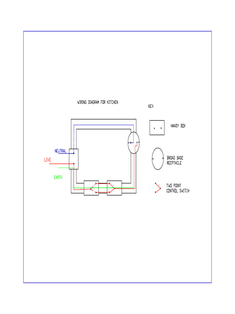 Electrical Kitchen Wiring Drawing-Layout3 | PDF