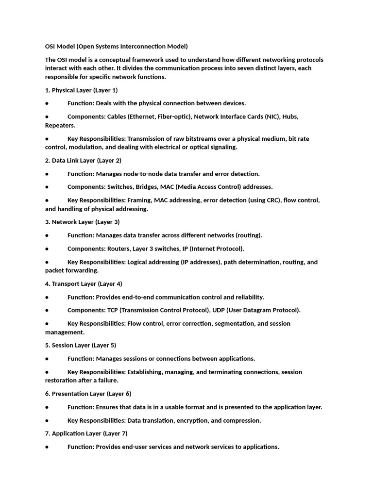 IOT notes1 | PDF | Computer Network | Osi Model