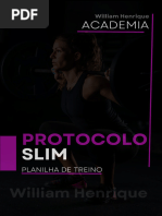 Protocolo de Treino Na Academia Especial 01 Ano Fso | PDF | Exercício físico | Anatomia humana