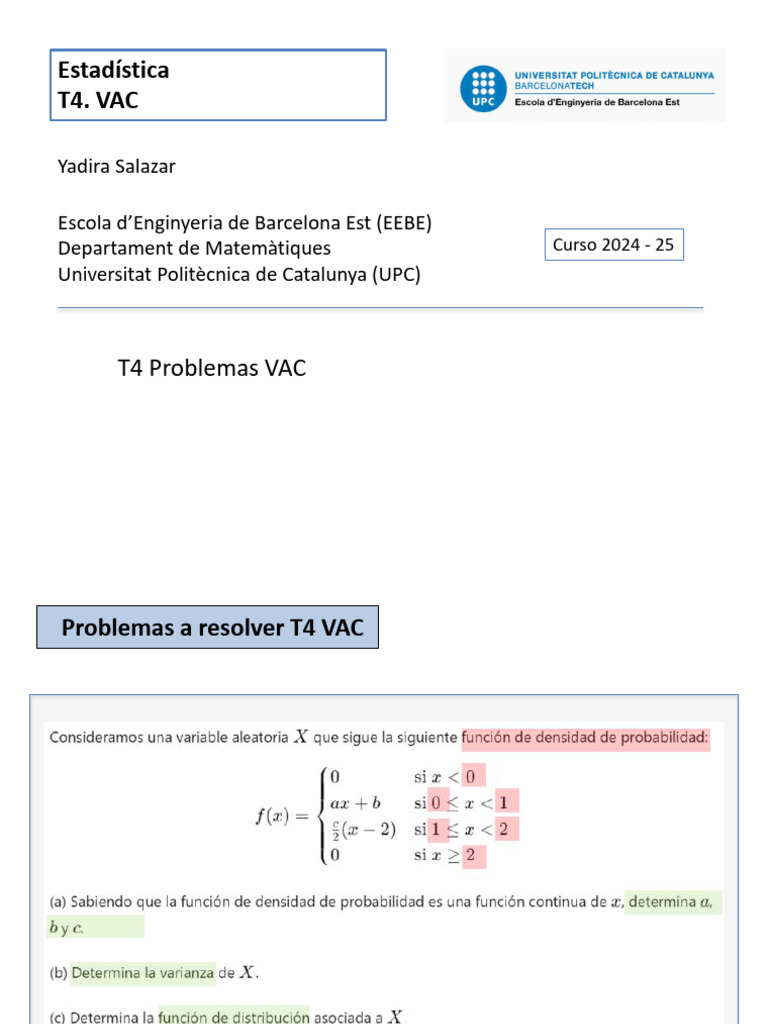 T4 Problemas VAC | PDF