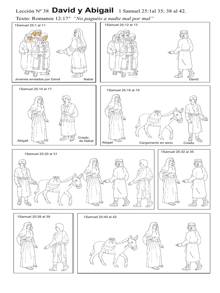 38 David y Abigail | PDF | David
