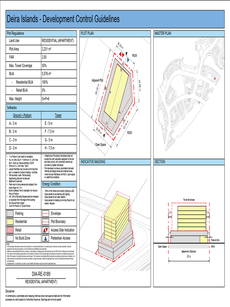 Deira Islands DCR Guidelines | PDF | Building Technology | Civil ...