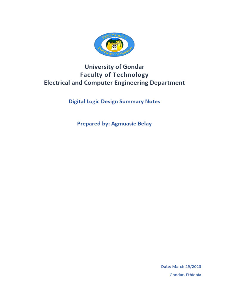 1-Principles of Digital Systems - 1 | PDF | Digital Electronics ...