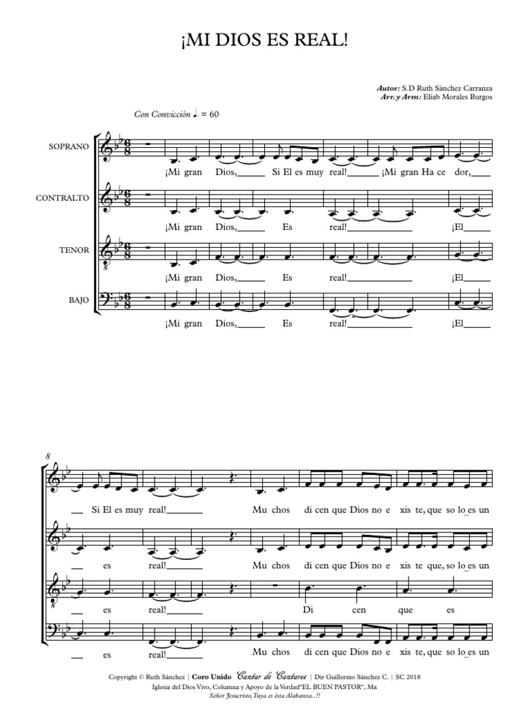 Mi Dios Es Real - pdf-1 | PDF