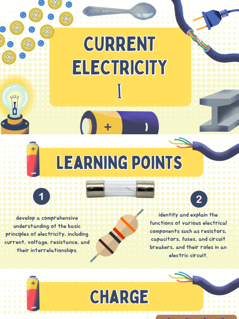 Physics Electricity Sophomore | PDF | Direct Current | Electric Current