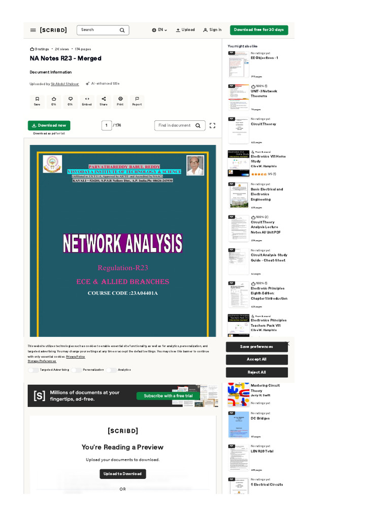 WWW Scribd Com Document 742621744 NA Notes R23 Merged... | PDF ...