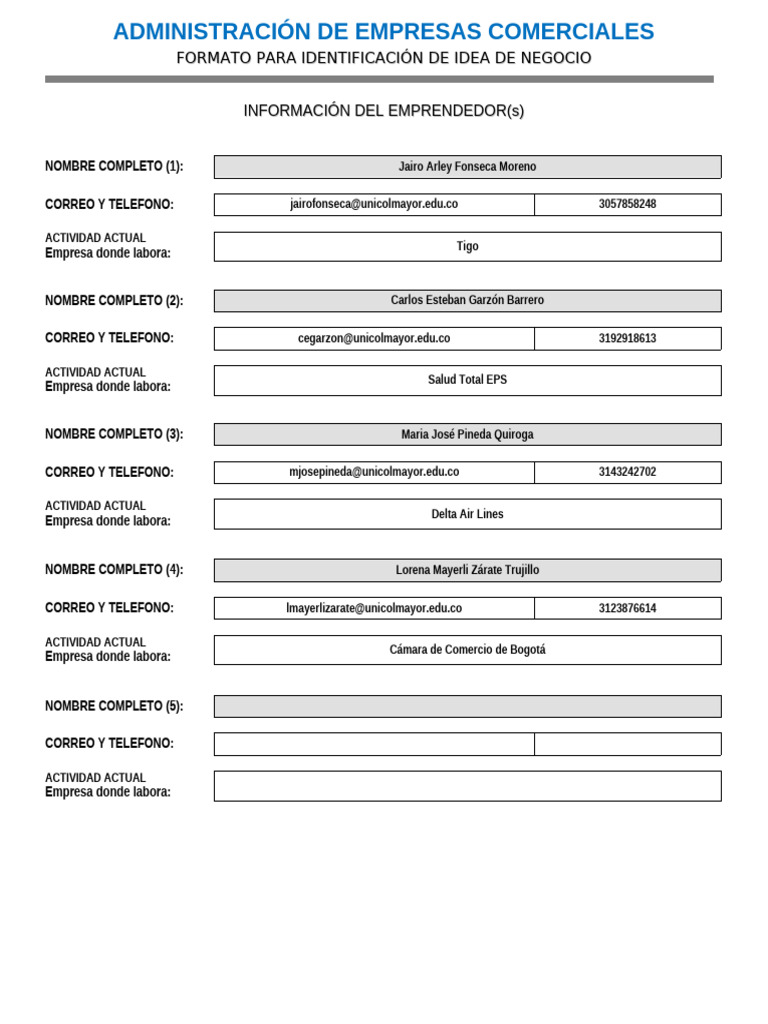 Plan de Negocios-Entregable | PDF | Moda