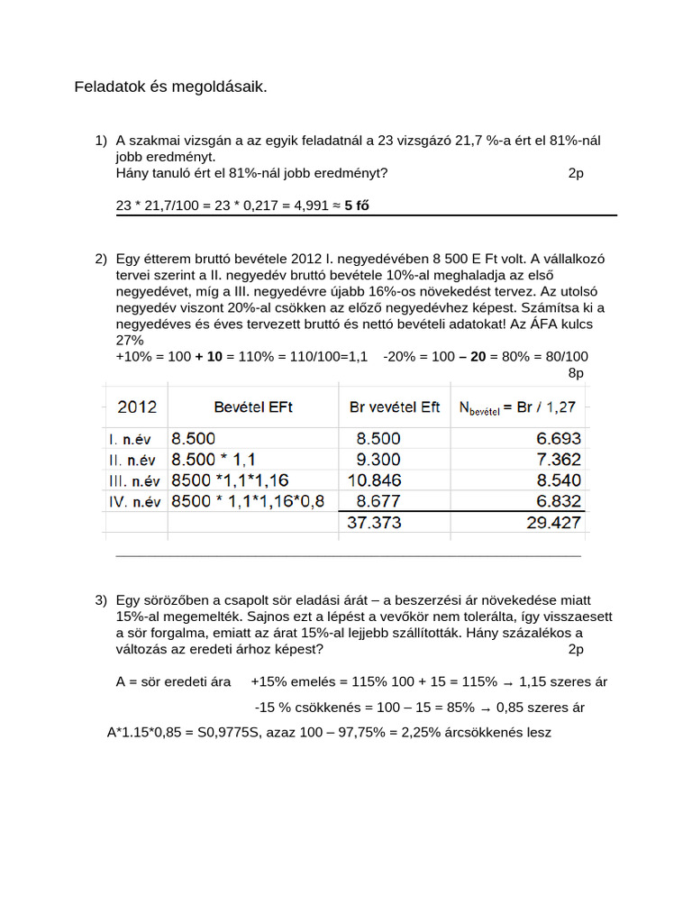 01.05 Hf és megold. | PDF