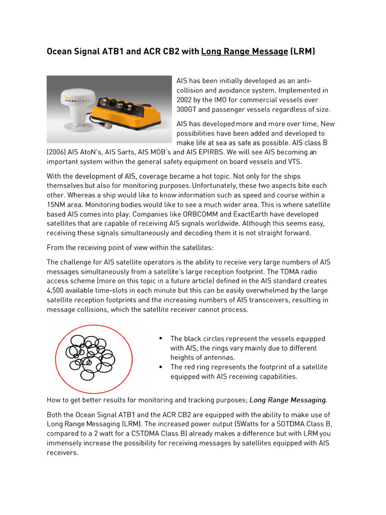 AIS With LRM Explained | PDF