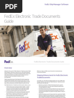 FedEx IPD User Guide | PDF | Cargo | Fed Ex