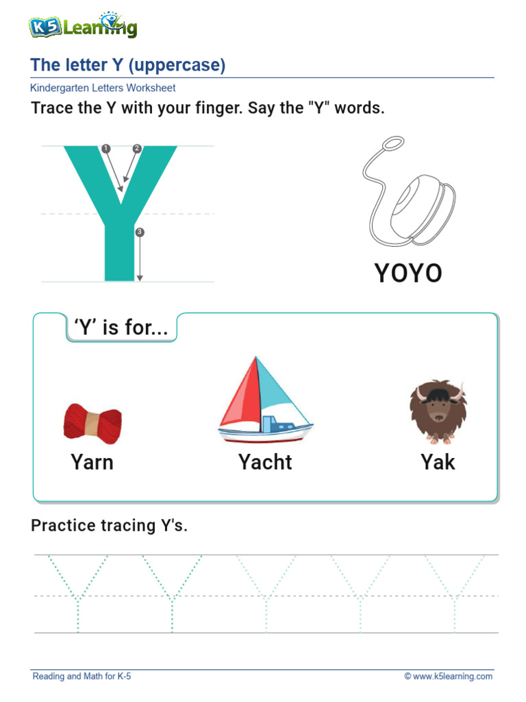 Uppercase Letter y | PDF