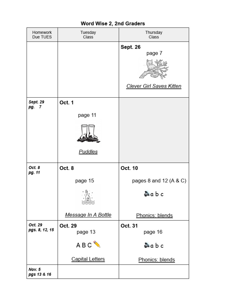 Word Wise 2, 2nd Graders | PDF