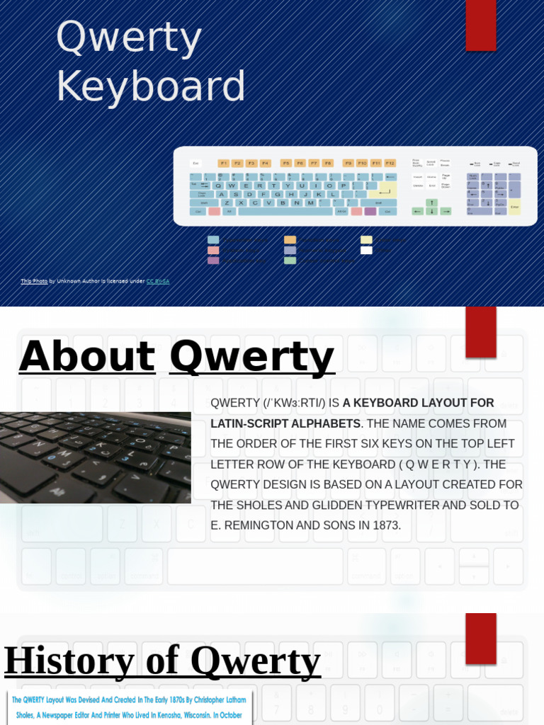 Understanding the QWERTY Keyboard Layout | PDF | Computer Keyboard ...