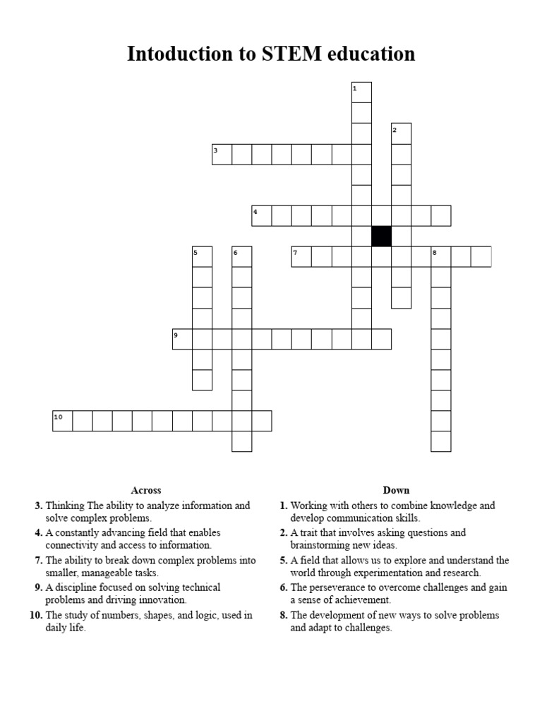 Introduction to STEM education | PDF