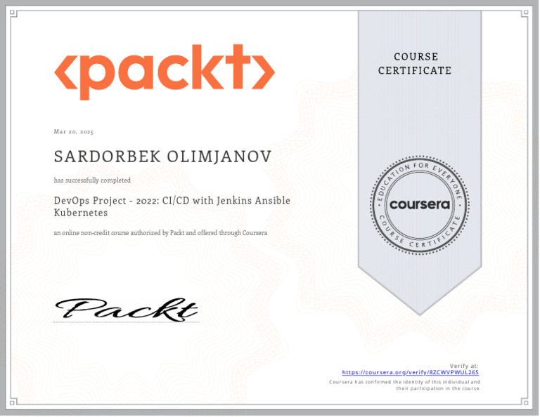 Coursera Devops Project | PDF