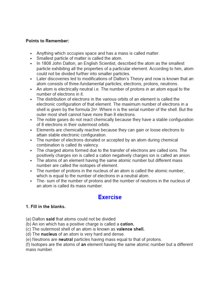 Understanding Atomic Structure and Particles | PDF | Atoms | Atomic Nucleus