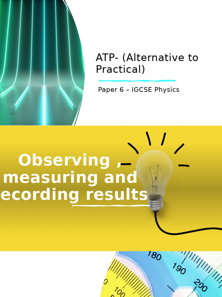 Observing - Reading The Scale | PDF