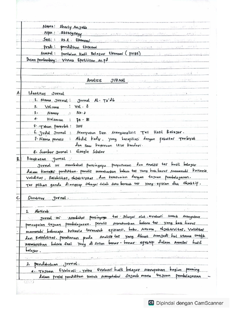 Analisis Jurnal | PDF