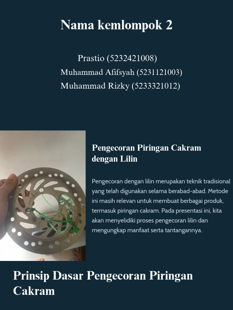 Pengecoran | PDF