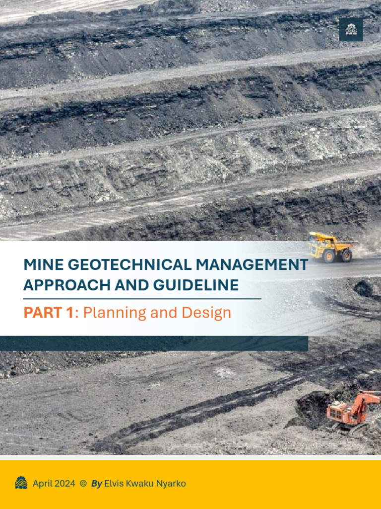Mine Geotechnical Management Approach and Guideline 1713332372 | PDF ...