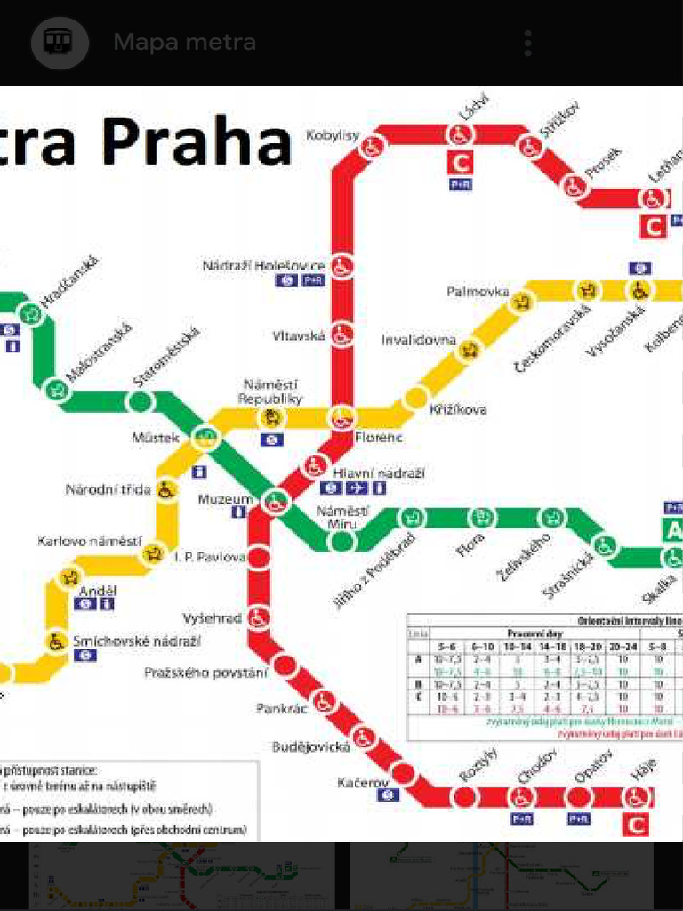 Trasy Metra Praha - Google Search | PDF