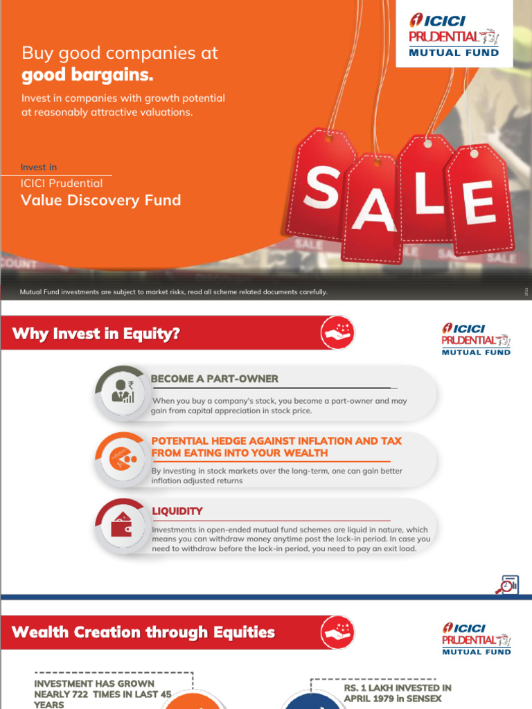Presentation On ICICI Prudential Value Discovery Fund For Nov 2023 (I ...