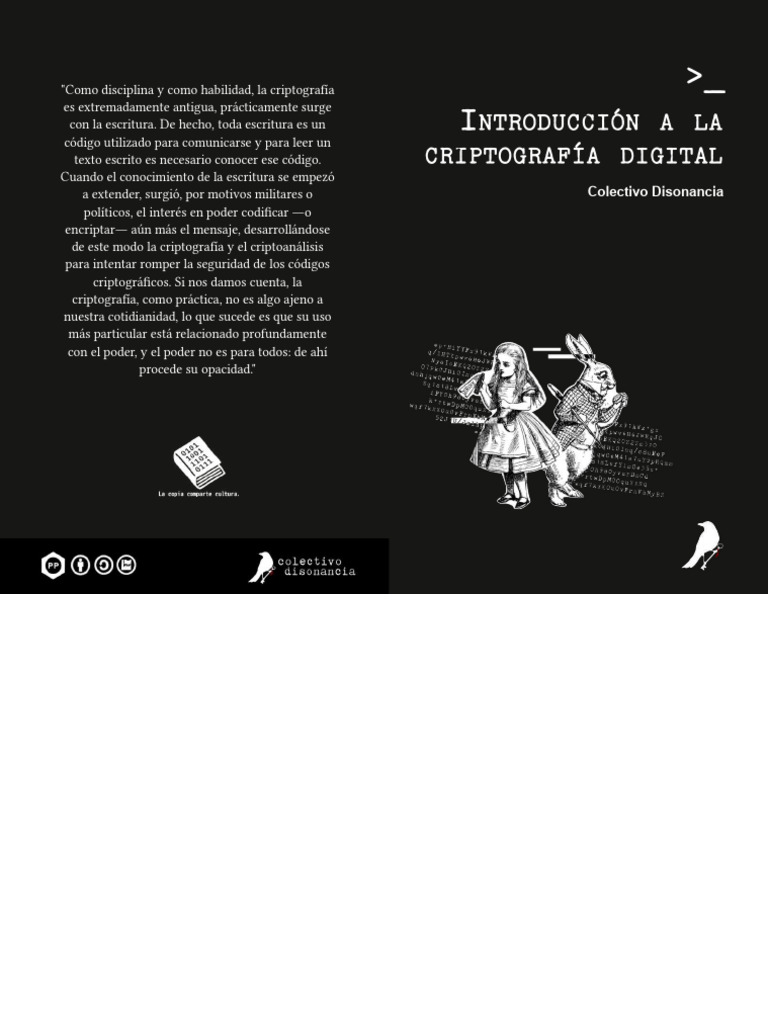 15 Introducción A La Criptografía Digital Autor Colectivo Disonancia | PDF | Criptografía ...