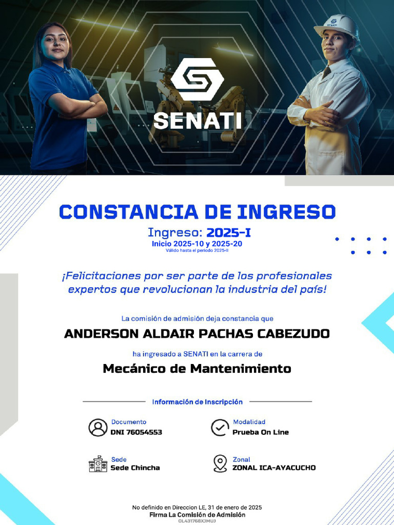 Elaborar Senati | PDF