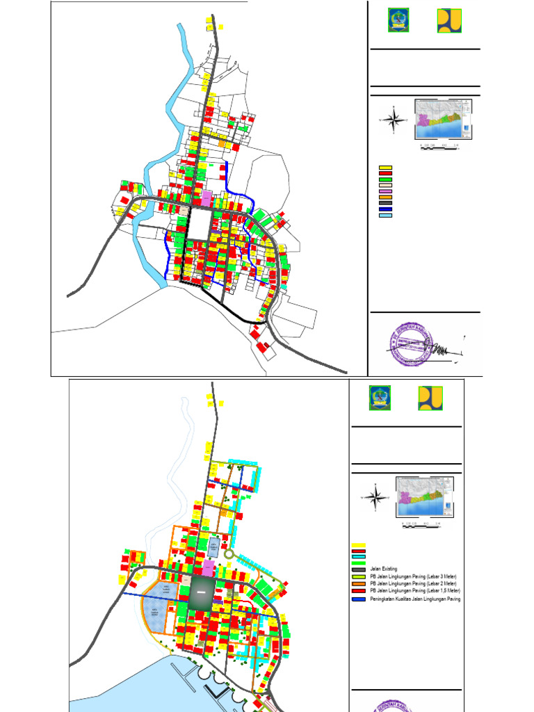 Peta Site Existing Kabupaten Bolsel | PDF