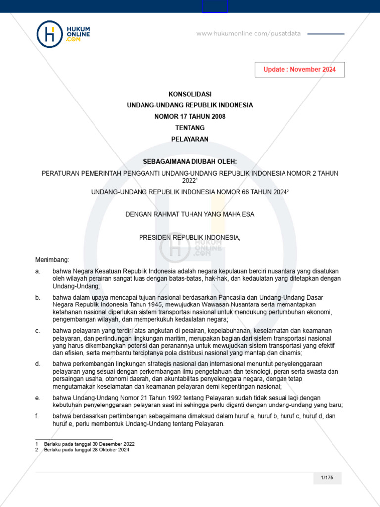 Uu No 17 2008 Rev-Nov24 KNS | PDF