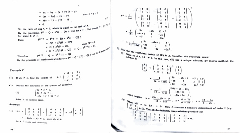 Book 1 Aids To Advanced Level Pure Mathematics Summary Worked Examples ...
