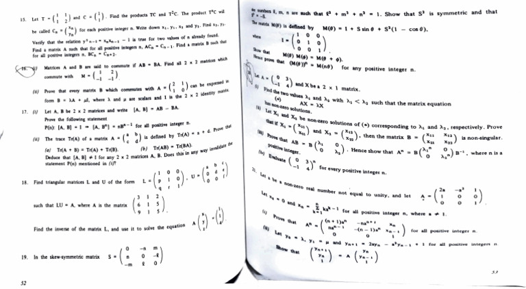 Book 1 Aids To Advanced Level Pure Mathematics Summary Worked Examples ...