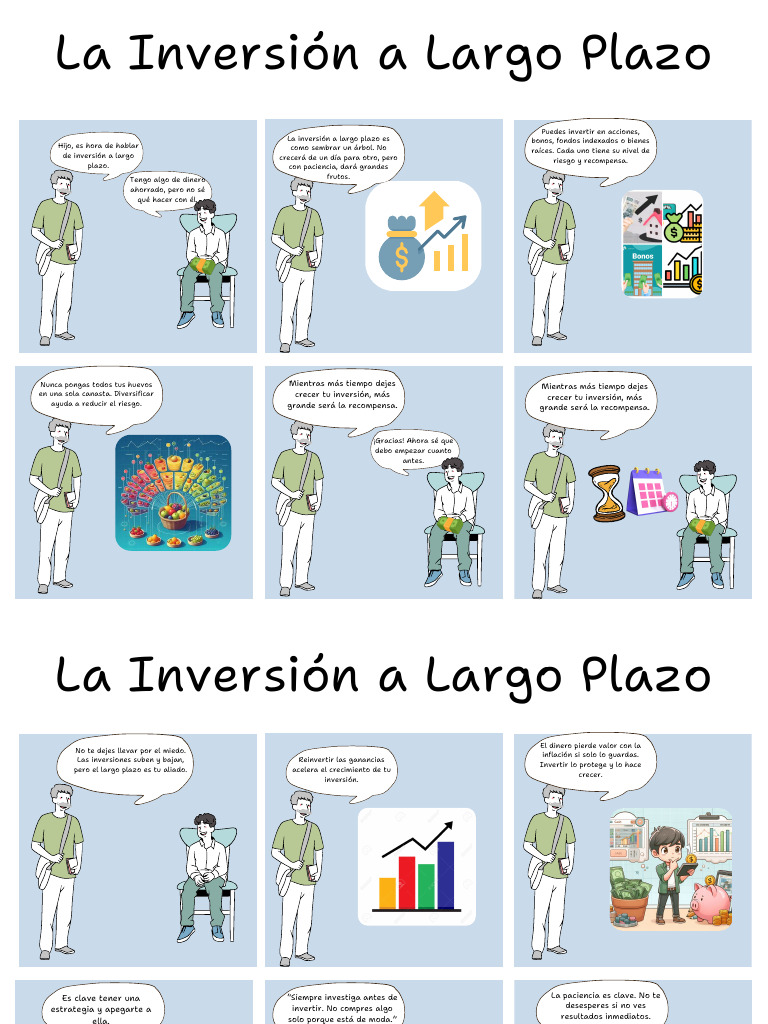 Everyday Math Visual Language Arts Comic Strip in Colorful Illustrative ...