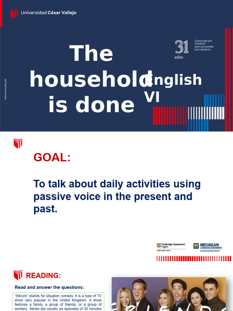 Class 4 - English VI PASSIVE - Tagged | PDF | Verb | Languages