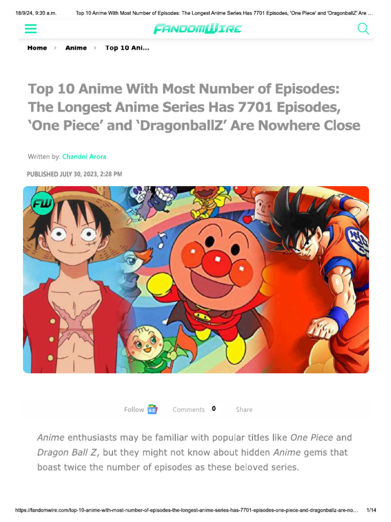 Anime | PDF