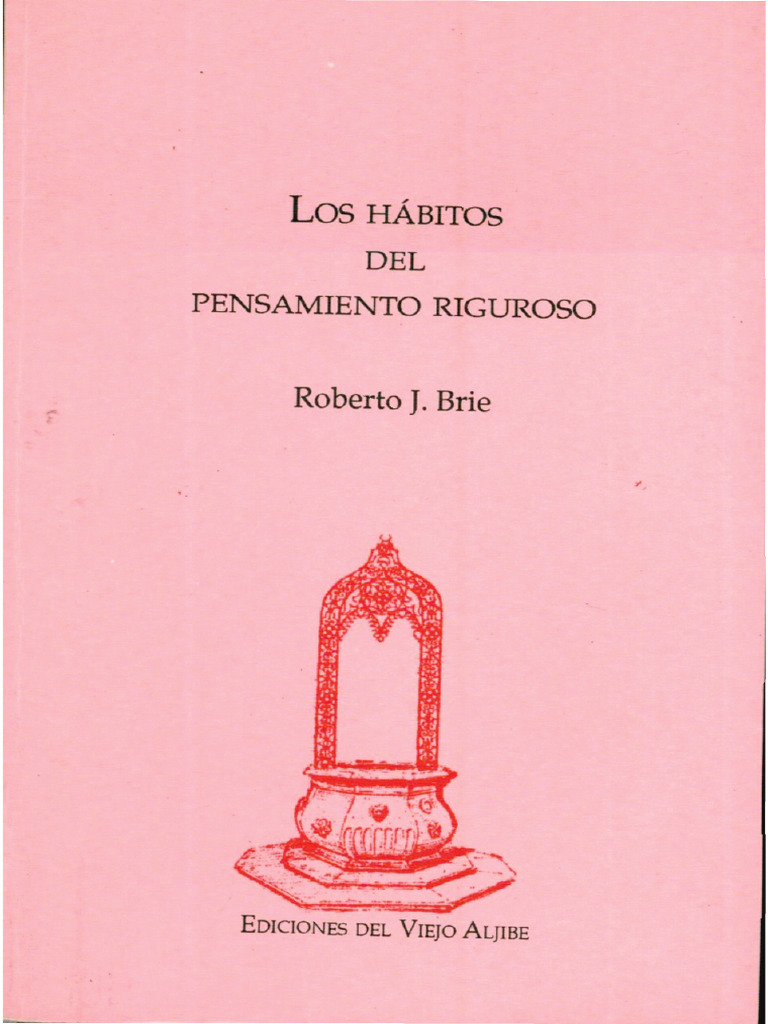 Hábitos Del Pensamiento Riguroso | PDF