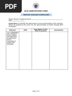 PMES 2025 Annex C 2 COT Rubric For Highly Proficient Teacher | PDF ...