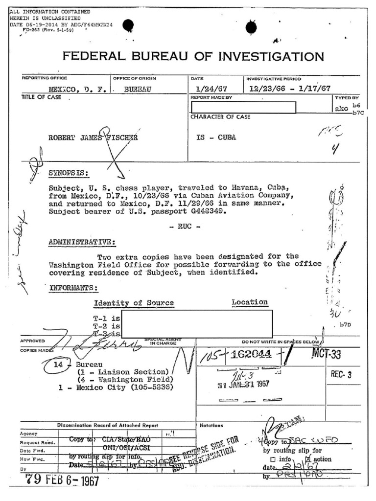 Robert James Fischer Part 01 of 01 | PDF