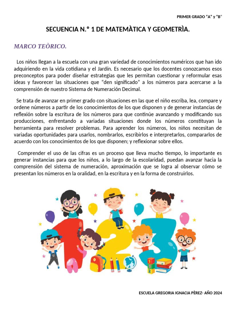 SECUENCIA 1 DE MATEMÀTICA Y GEOMETRÌA BORRADOR (1) | PDF | Jugando a las cartas