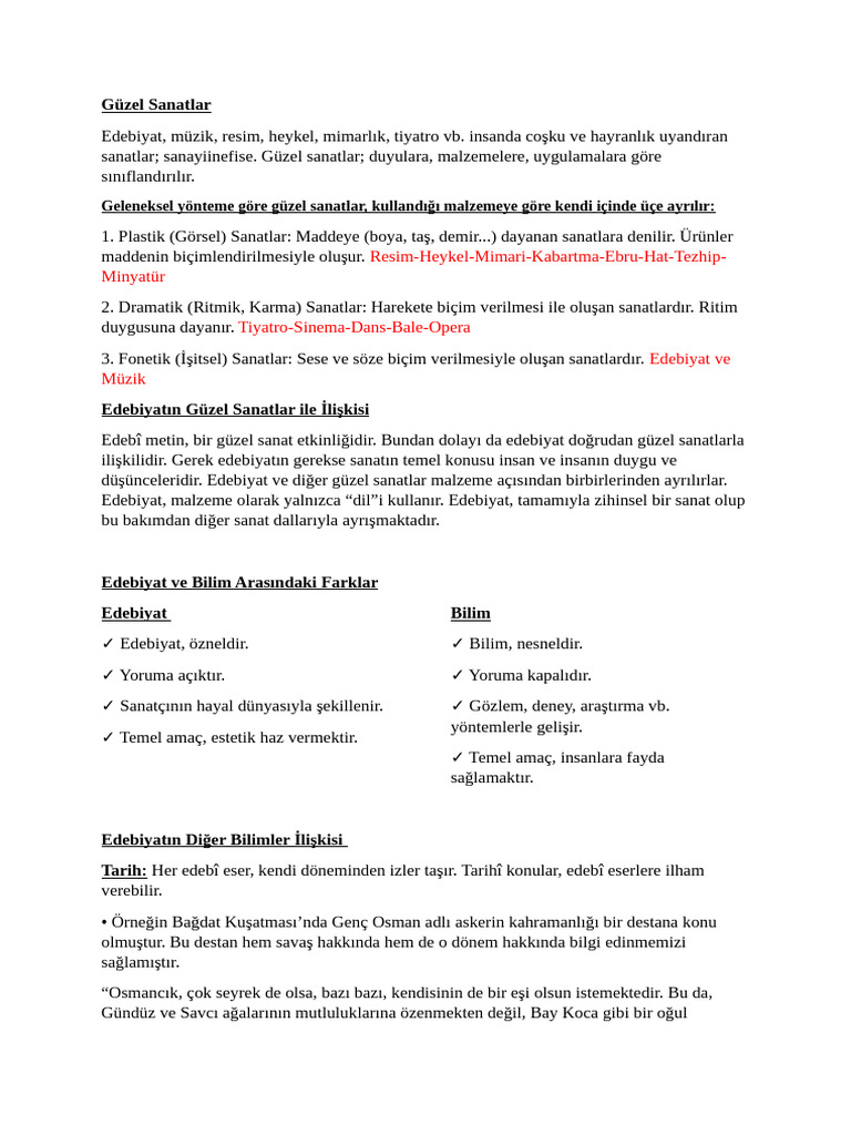 9 Tde Sözün İnceliği Ders Notu | PDF