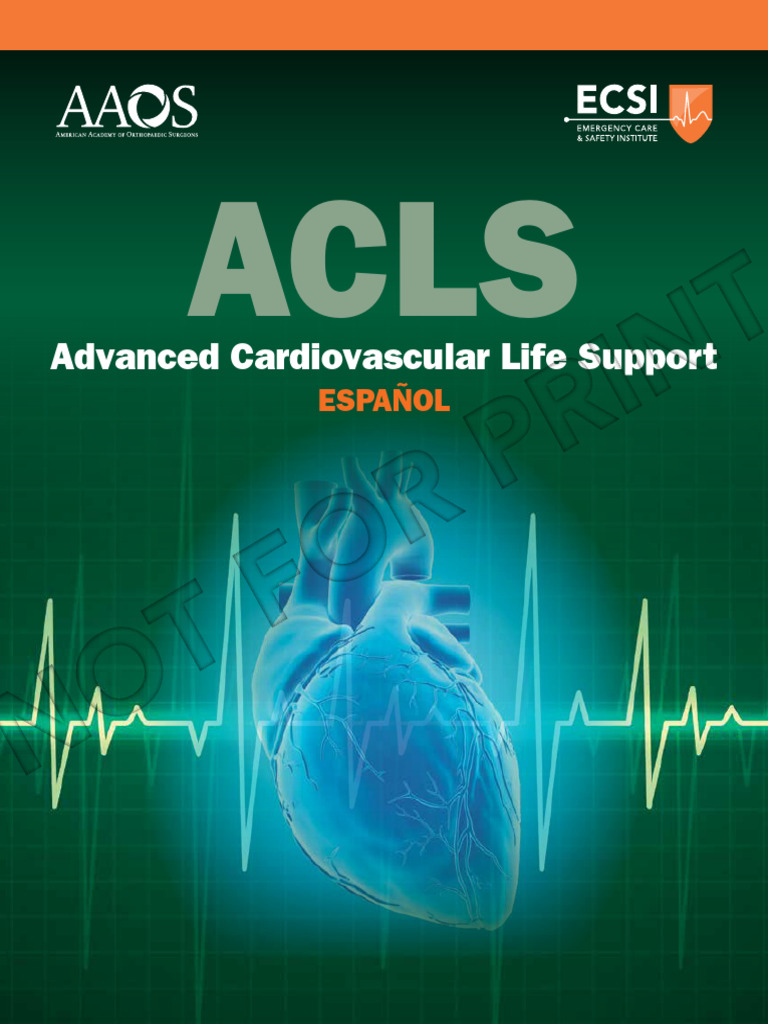 ACLS 2023 Em Espanhol | PDF | Reanimación cardiopulmonar | Paramédico
