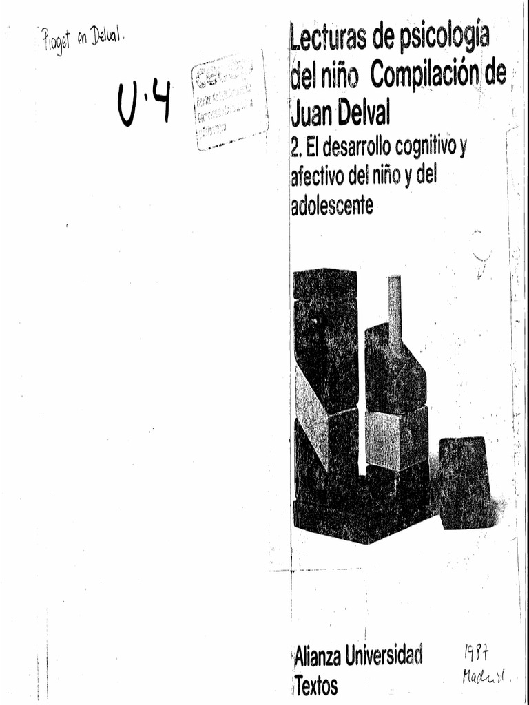 Piaget, J en Delval, J, (comp) (1987) Cap 27 | PDF