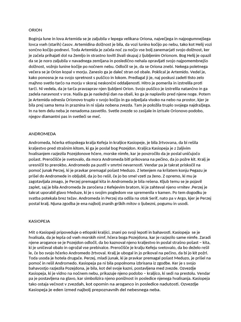 Ozvezdja | PDF