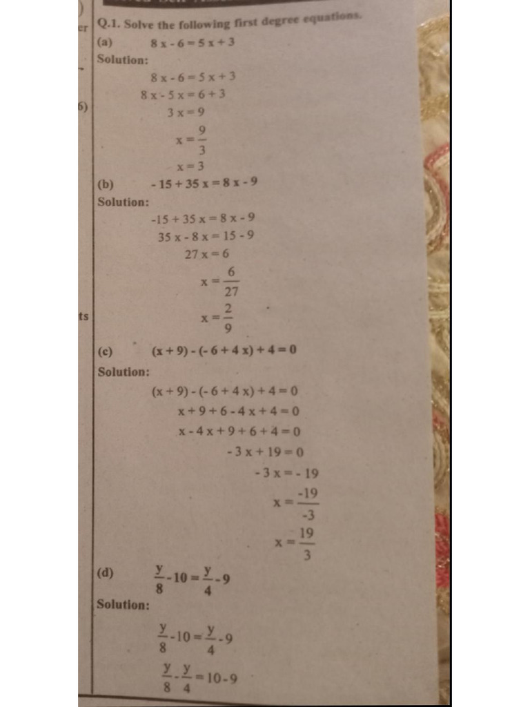 Self Assessment Chapter #3 | PDF